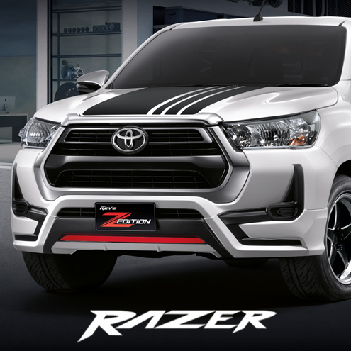 Hilux Revo Prerunner, 4x4 & Rocco - สเกิร์ตกันชนหน้า - Toyota Accessories